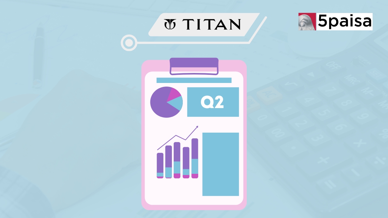 Titan Q2 FY25 Results: Net Profit Falls 25% YoY, Revenue Rises 13% | 5paisa